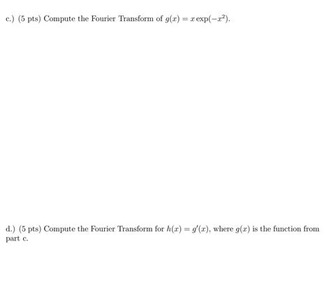 Solved Pts Total This Problem Is Concerned With The Chegg Com