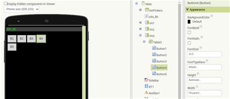 Table Arrangement Width Question Mit App Inventor Help Mit App Inventor Community