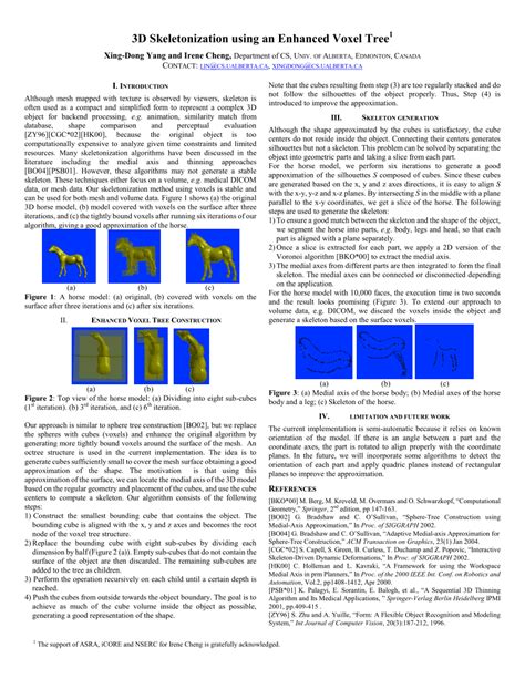 pdf 3d skeletonization using an enhanced voxel tree