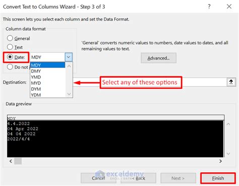 How To Convert General Format To Date In Excel 7 Methods Exceldemy