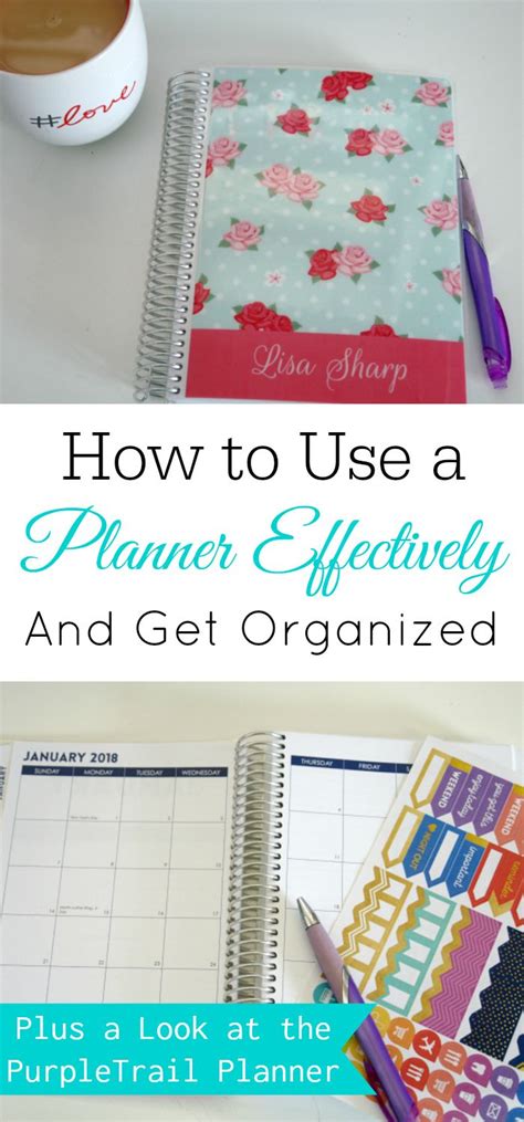 How To Use A Planner Effectively