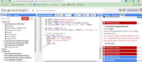 Gee 下载错误：error Export Too Large Specified 378421176 Pixels Max 云社区 华为云