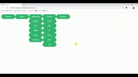 Drop Down Tutorial Only CSS And Html YouTube