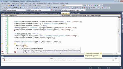 Coderush Feature Workshop Idisposable Youtube