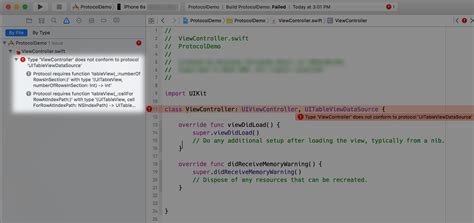 Xcode Is There Any Easiest Way To Implement All Required Methods Of