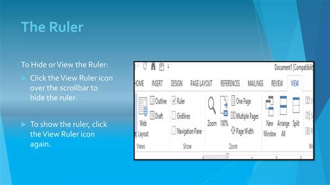 Ms Word Introduction And Tools Pptx