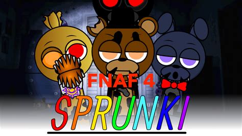 Sprunki Fnaf 4 Play Online On Fnfgo