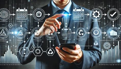 Business Workflow Management With Futuristic Interface Advanced Process Optimization And