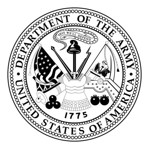 United States Army Clip Art Black And White 570x380