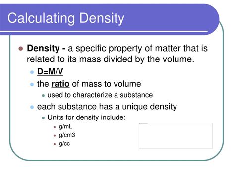 PPT Introduction MASS DENSITY AND VOLUME PowerPoint Presentation Free Download ID