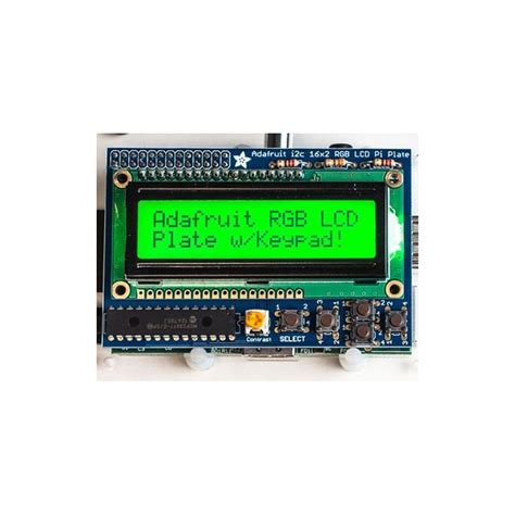 Adafruit RGB Positive 16x2 LCD Keypad Kit For Raspberry Pi Sklep Kamami