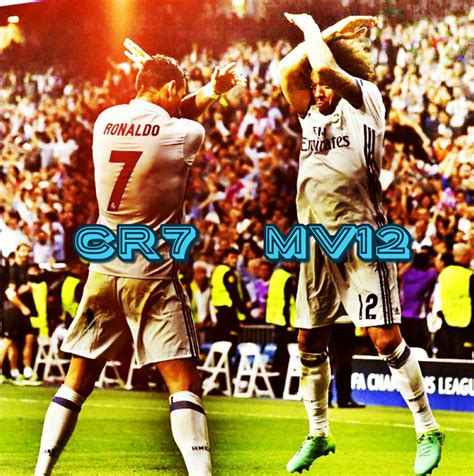 ادیت شادی بعد از گل رونالدو و مارسلو 💖💖 طرفداری