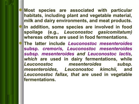 Classification Of Lactic Acid Bacteria Ppt