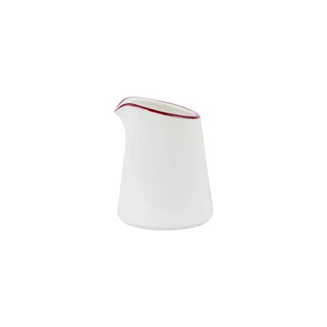 Modest Maroon Unhandled Jug 120ml 425oz Dps Tableware
