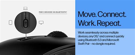 Amazon Com Hp Programmable Bluetooth Mouse Bluetooth With Swift Pair To Multi Devices