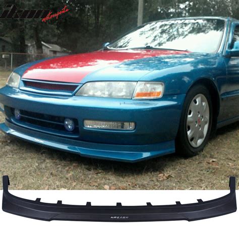 Front Bumper Lip Compatible With 1996 1997 Honda Accord 2dr And 4dr 4cyl