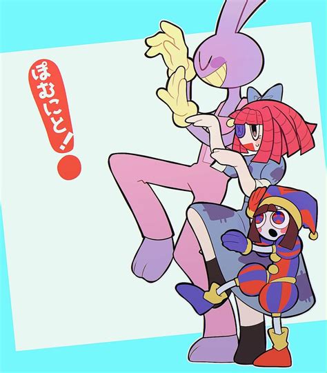 Pomni Jax And Ragatha Yotsubato And More Drawn By Otya Danbooru