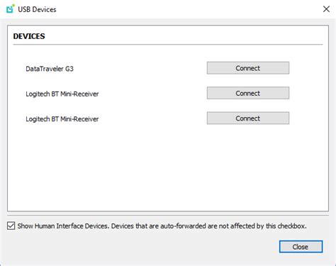 Connecting To A USB Device PCoIP Client SDK For Windows