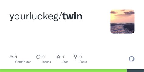 Github Yourluckegtwin