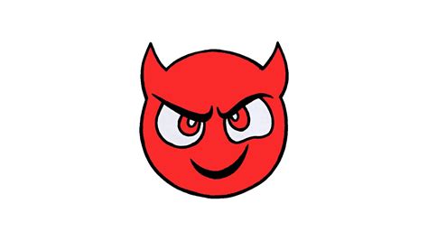 Как нарисовать злой смайлик Youtube