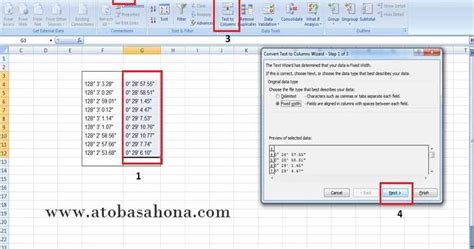 Tutorial Cara Menulis Koordinat Geografis Di Excel Beserta Gambar Images