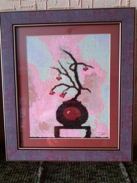 Картини вишиті хрестиком багет паспарту — ціна 300 грн у каталозі Картини Купити товари для