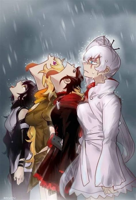 Little Ruby Raven Summer And Yang Rwby Rwby Anime Rwby Rwby Raven