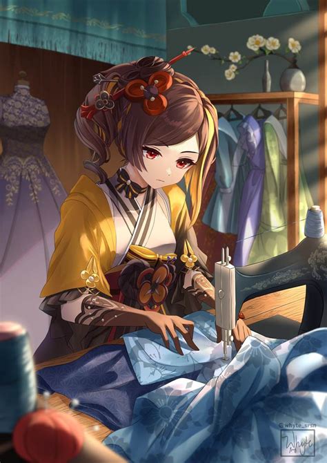 原神千织图片尺寸2480x3508 Bobopic