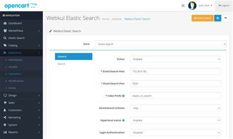 Opencart Elasticsearch Lucene Based Advanced Vendor Search Engine