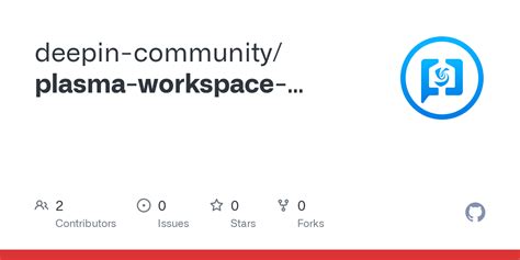 GitHub Deepin Community Plasma Workspace Wallpapers