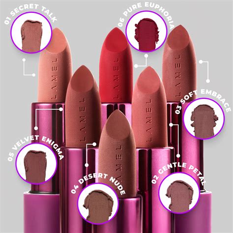 Powder Matte Lipstick Mattemorphosis Lamel Makeup