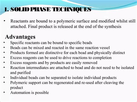 Combinatorial Chemistry PPT