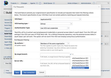 building github pull requests with teamcity the teamcity blog