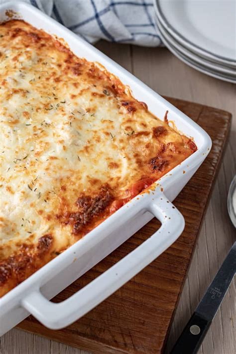 Easy Lasagna Casserole Cookthestory