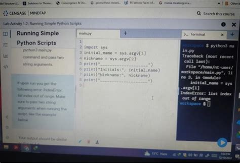 Solved Cengage Mindtap Q Search This Course Lab Activity