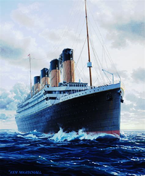 One Of My Favorite Titanic Paintings By Ken Marschall Art