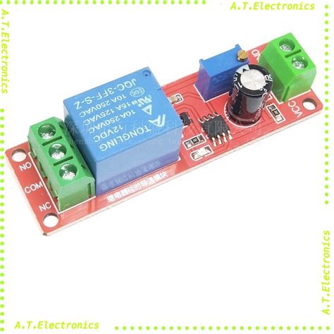 ถูกสุุด Dc 5v 12v Ne555 รีเลย์หน่วงเวลา 0 10วินาที Delay Timer Switchพร้อมส่ง Shopee Thailand