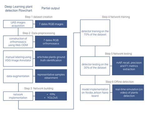 The Deep Learning Plant Detection Flowchart Left Gray Color Column Download Scientific