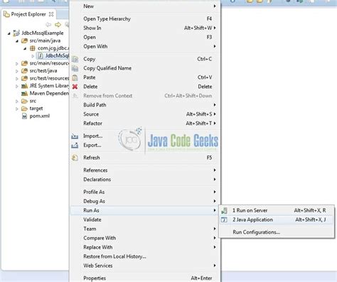 Java Jdbc Mssql Connection Example Java Code Geeks
