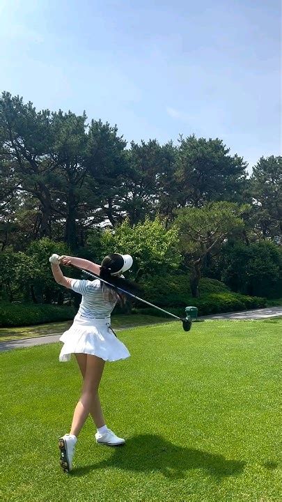 부드럽지만 힘있는 스윙 멋져요👏 Klpga 박서연프로 Driverswing Youtube