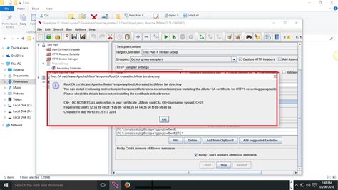 How Can I Install Root Ca Certification In Jmeter Stack Overflow