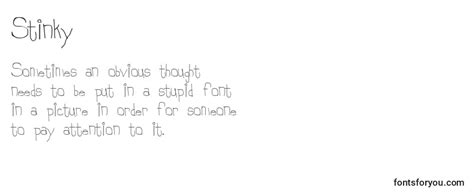Stinky Font Download For Free Online