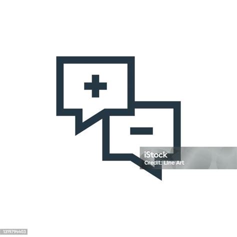 고객 리뷰 개념에서 양수 아이콘 벡터 긍정적 인 편집 가능한 스트로크의 얇은 선 그림 웹 및 모바일 앱 로고 인쇄 미디어에 사용하기 위한 양수 선형 사인 동기 부여에 대한