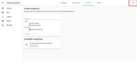 Snapshot From Previous Version Wont Show Up Solved Home Assistant Os Home Assistant Community