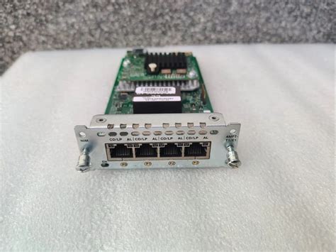 Cisconim 4mft T1e1 Voice Interface Module At ₹ 45000piece In Bengaluru Id 2853400266862