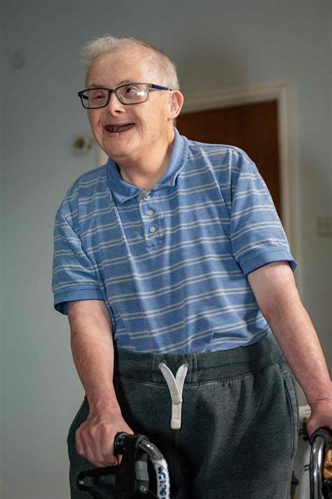 Britains Oldest Man With Down Syndrome Celebrates 77th Birthday