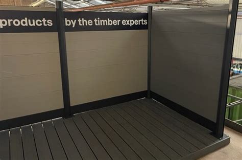 Composite Fencing And Decking Tradeshow Display Stand Uk Display Stands