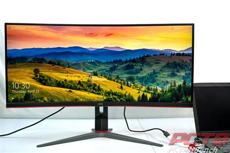 AOC CU G X Curved Ultra Wide Monitor Review Page Of PCTestBench