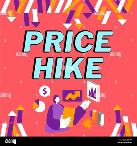 Text Caption Presenting Price Hike Conceptual Photo Sum Of Values That Customer Gives Up To