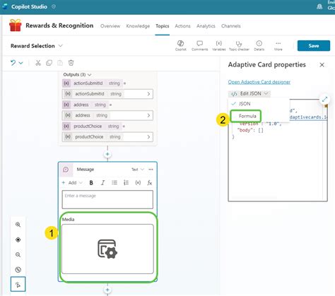 Enhancing User Experience With Adaptive Cards In A Rewards And Recognition Copilot